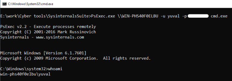 Using PsExec: Why Port 135 is the New 445 in Cybersecurity