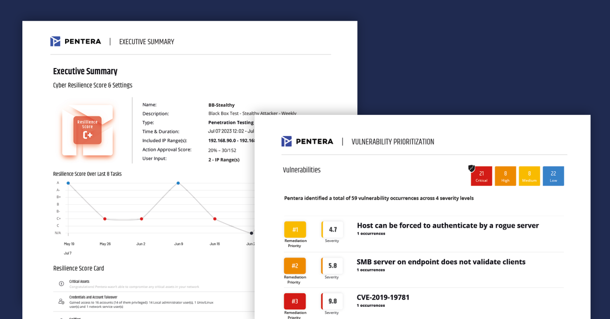 Pentera's Automated Security Validation Platform Pentera's Automated Security Validation Platform